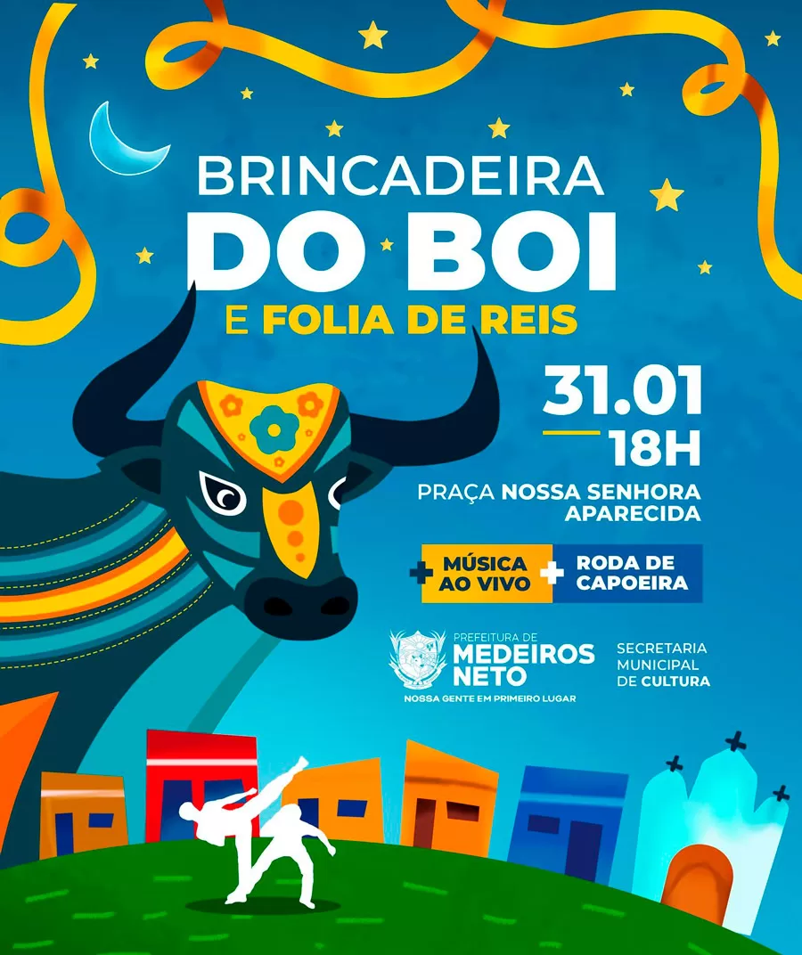 Prefeitura convida comunidade para a brincadeira do Boi e Folia de Reis ...